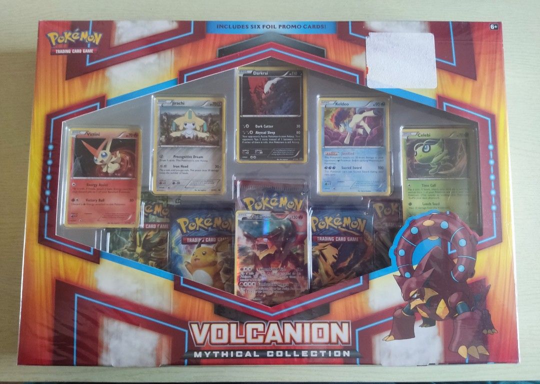 [Sealed/Ready Stock] Pokemon TCG Mythical Collection Box (Volcanion ...