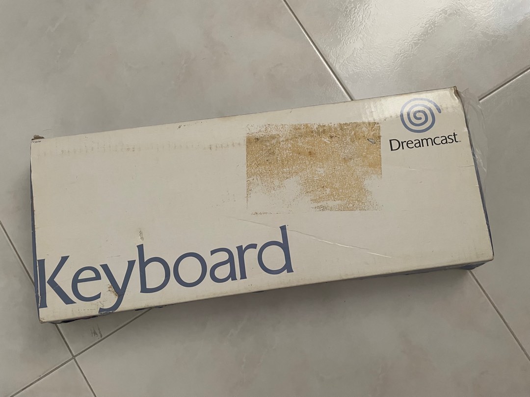 Sega Dreamcast Keyboard HKT-7630, Video Gaming, Gaming Accessories ...