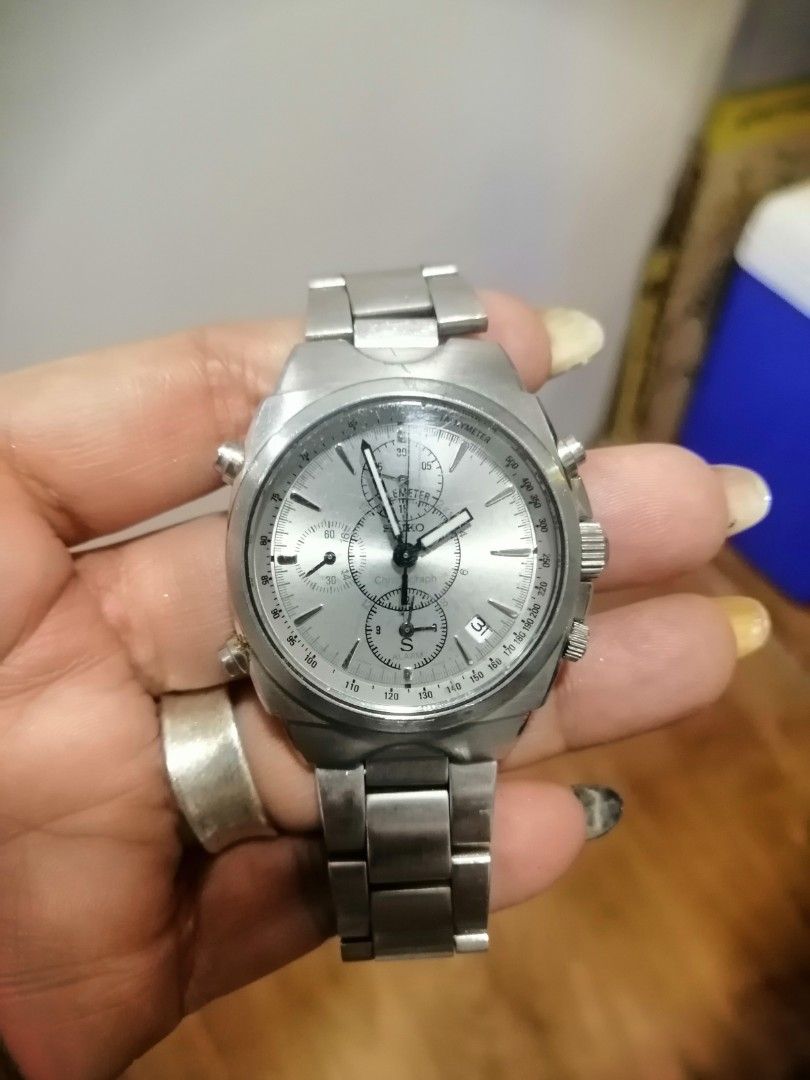 Seiko telemeter, Men's Fashion, Watches & Accessories, Watches on Carousell