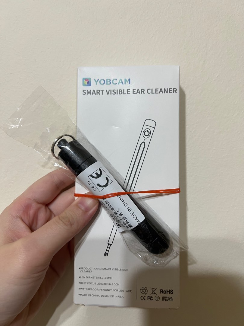 Selling BNIB YOBCAM smart visible ear cleaner, Beauty & Personal Care ...