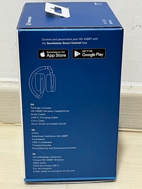 Sennheiser HD458BT ANC Headphones (Like NEW), Audio, Headphones ...