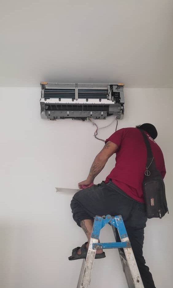 Service Repair Membaiki Pemasangan Installation Aircond Penyaman Udara ...