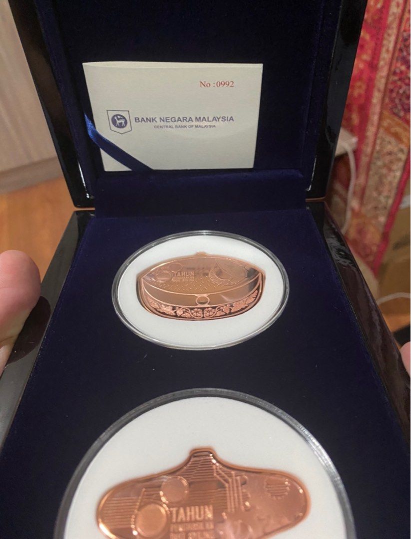 Set of 3 - Commemorative Proof Coins in Conjunction with the 50th Anniversary of Coin Minting by ...