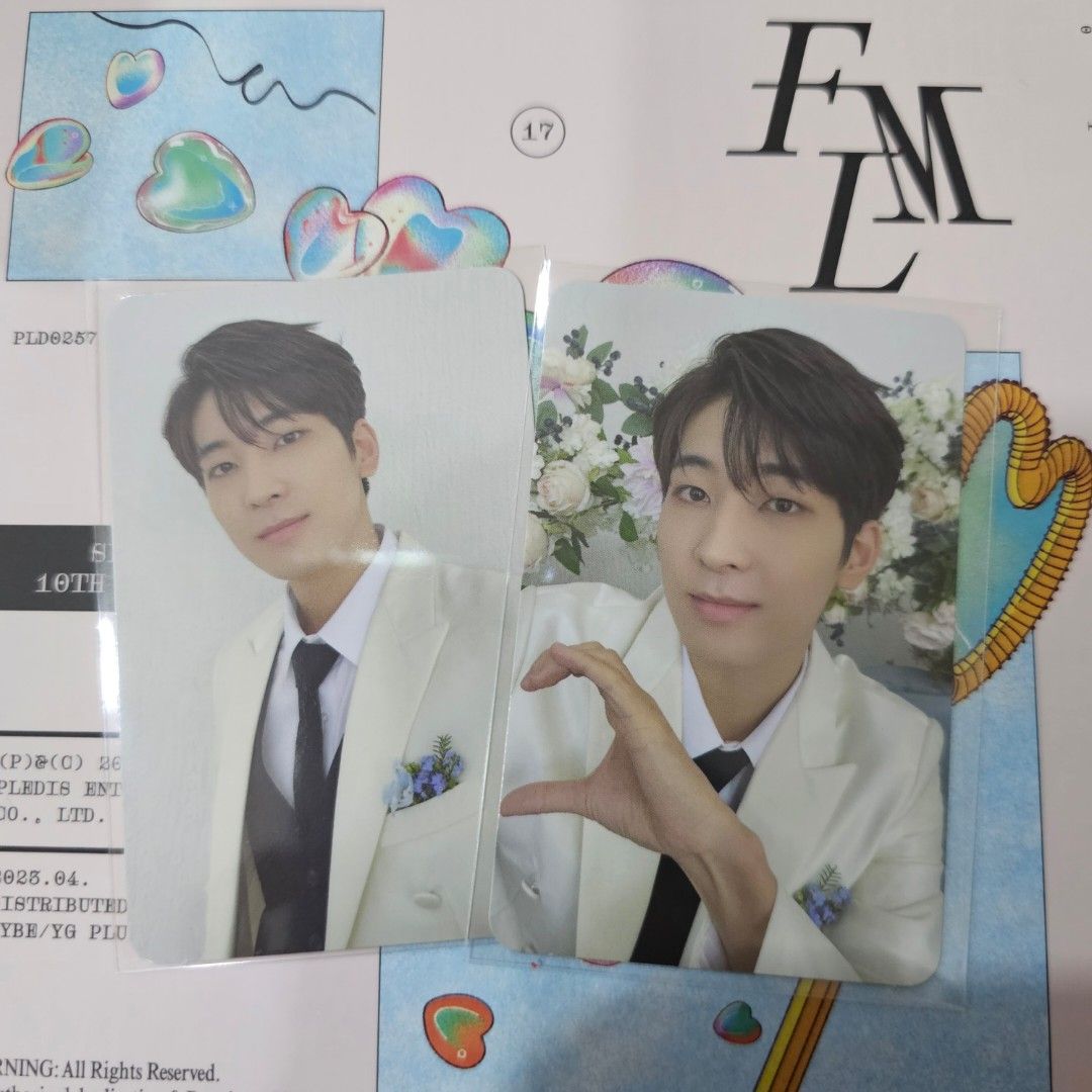 SEVENTEEN FML CARAT VER - WONWOO BINDER, Hobbies & Toys, Memorabilia & Collectibles, K-Wave on ...