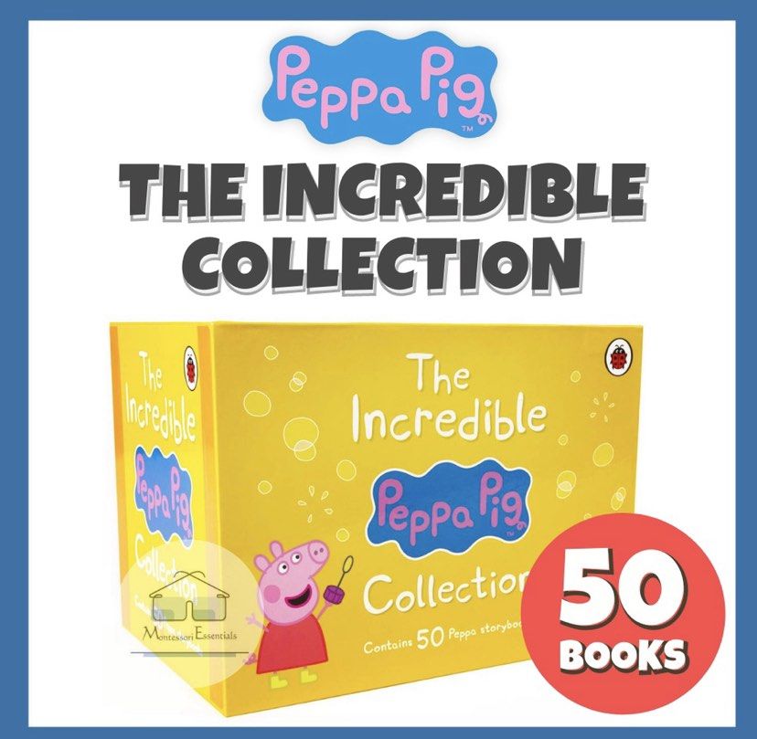 [SG STOCKS] Peppa Pig Book Set: The Ultimate Peppa Pig & Incredible ...