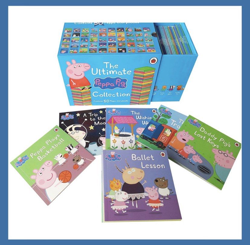 [SG STOCKS] Peppa Pig Book Set: The Ultimate Peppa Pig & Incredible ...