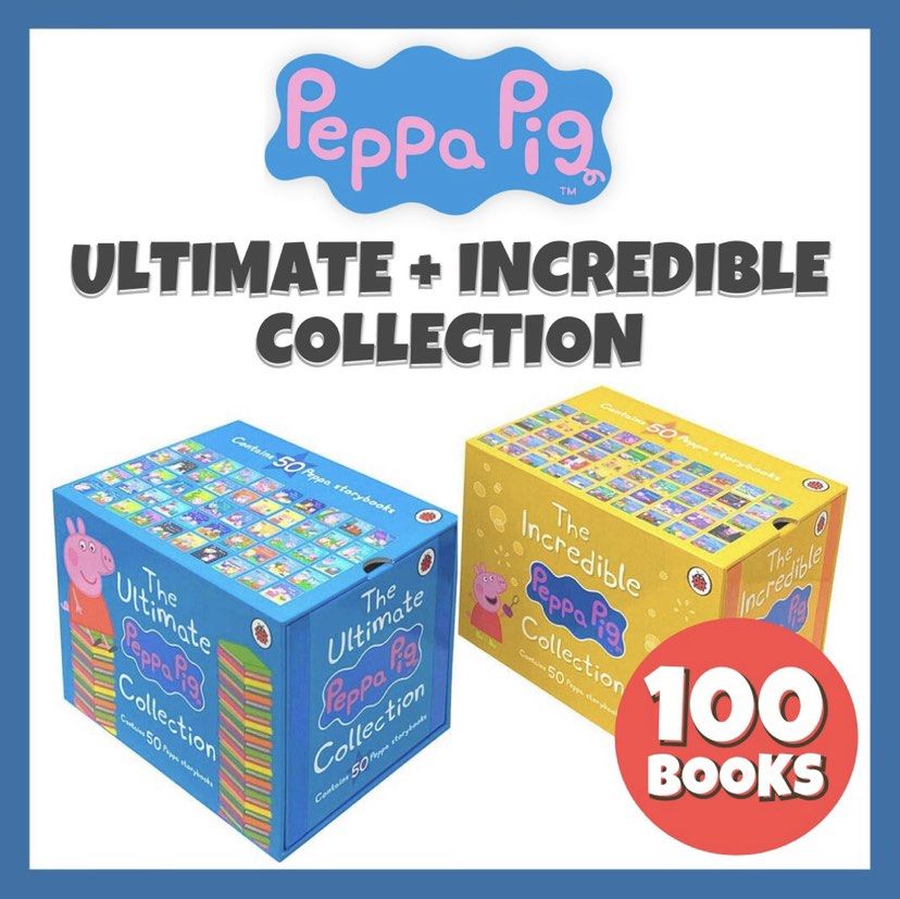 [SG STOCKS] Peppa Pig Book Set: The Ultimate Peppa Pig & Incredible ...