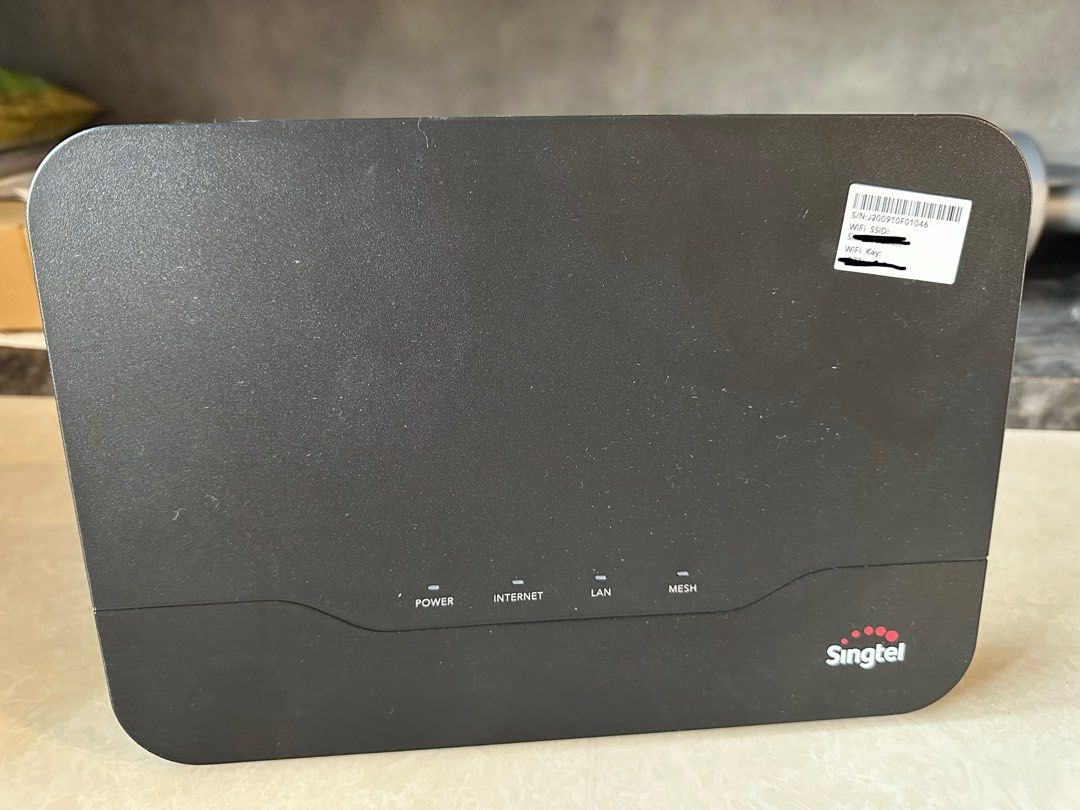 Singtel Mesh Router, Computers & Tech, Parts & Accessories, Networking ...