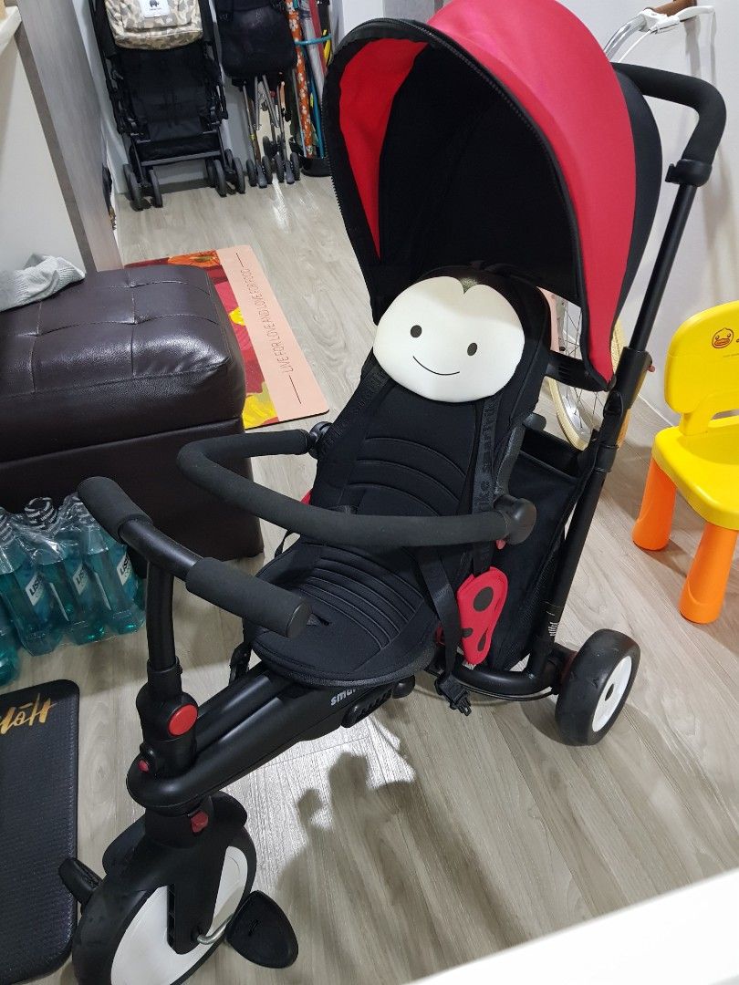 SmarTrike Lady Bug Folding Trike, Babies & Kids, Going Out, Strollers ...