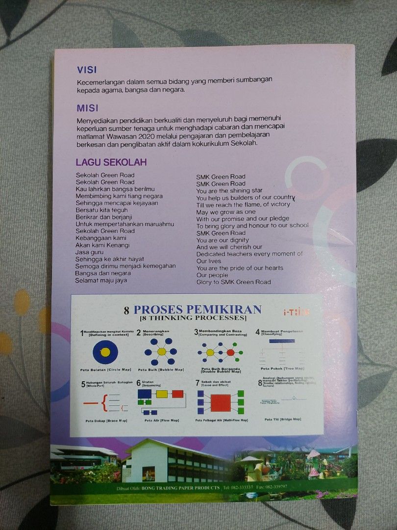 SMK Green Road exercise book, Hobbies & Toys, Books & Magazines ...