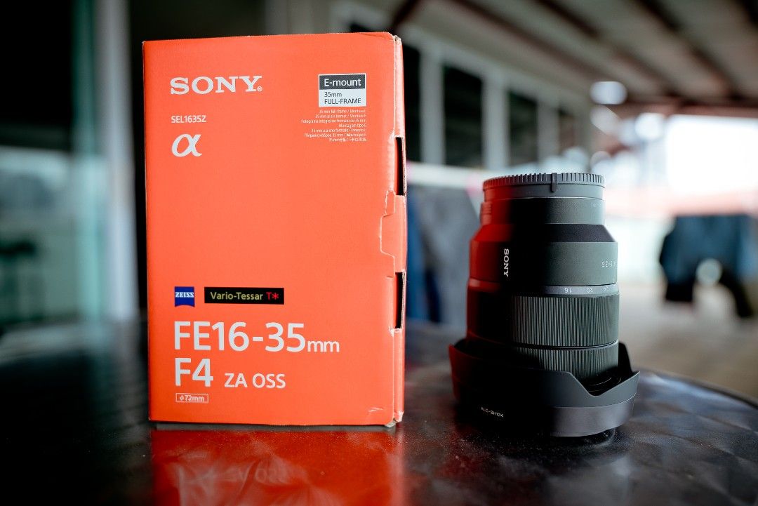 Sony FE 16-35 mm F4 OSS Zeiss (mint condition), Photography, Lens ...
