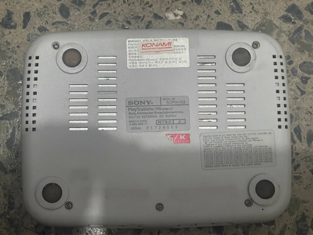 Sony PlayStation One PSone UNTESTED, Video Gaming, Video Game Consoles ...