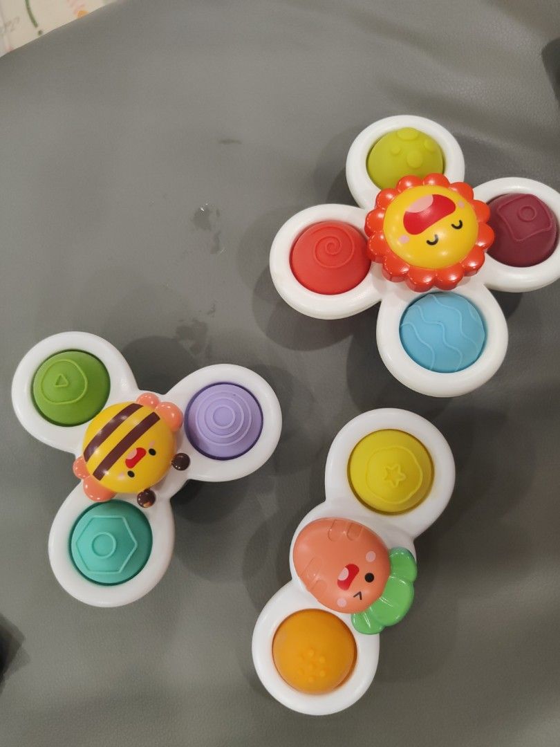Spinning suction baby toy spinner, Babies & Kids, Infant Playtime on ...