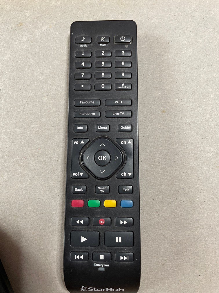 Starhub remote control, TV & Home Appliances, Electrical, Adaptors ...