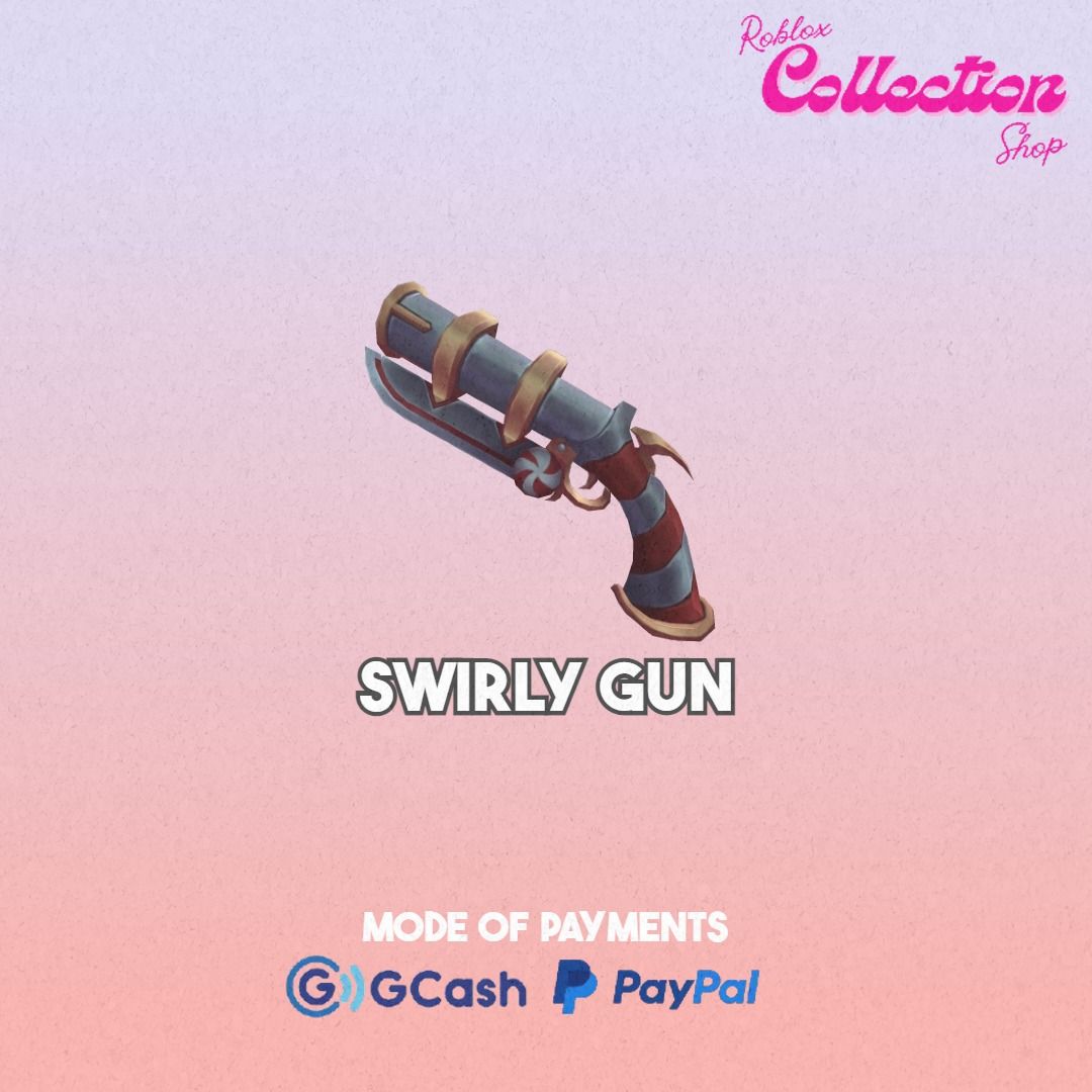 Swirly Gun | Murder Mystery 2 | MM2 | Roblox, Hobbies & Toys ...