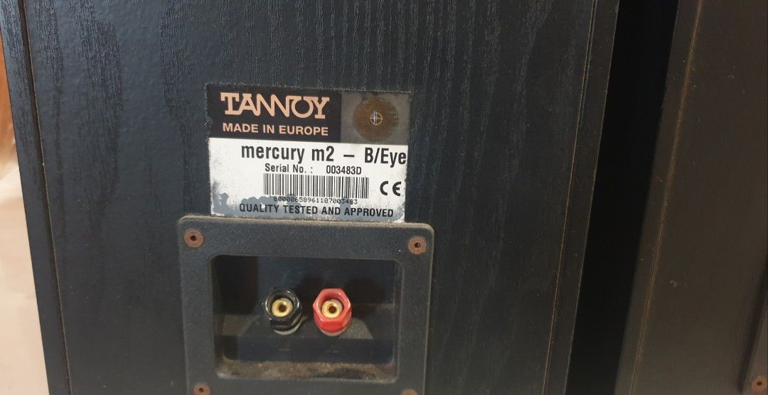 Tannoy mercury M2 bookshelf speaker, Audio, Soundbars, Speakers & Amplifiers on Carousell