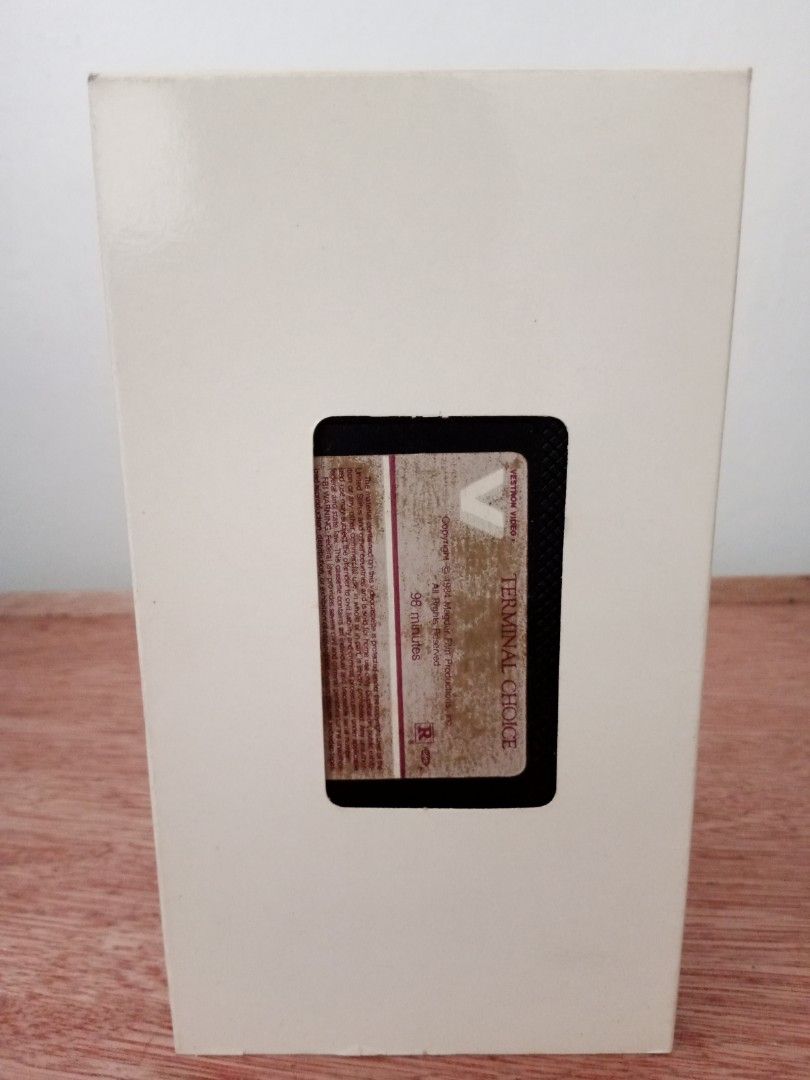 Terminal Choice VHS TAPE, Hobbies & Toys, Memorabilia & Collectibles ...