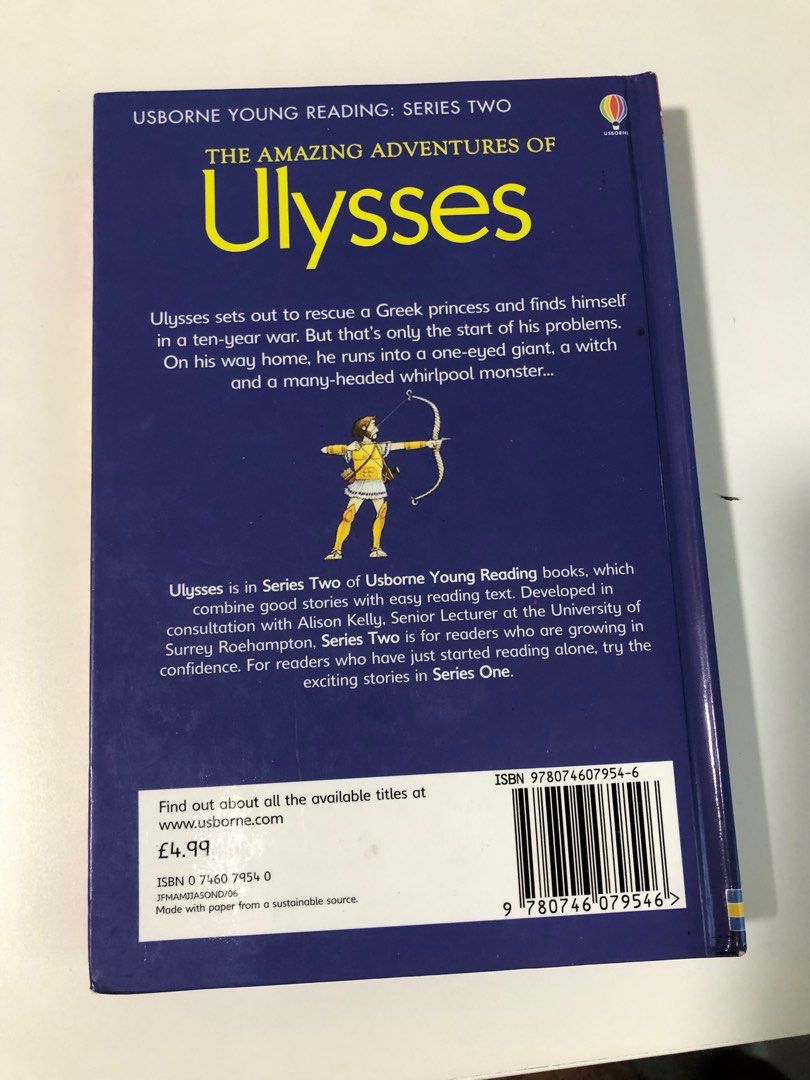 The amazing adventures of Ulysses - (USERBORNE YOUNG READING), Hobbies & Toys, Books & Magazines ...
