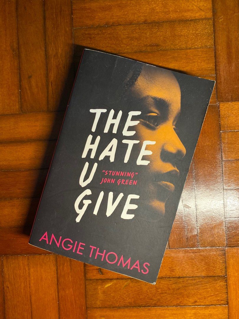 The Hate U Give (THUG) by Angie Thomas *postage included, Hobbies & Toys, Books & Magazines ...
