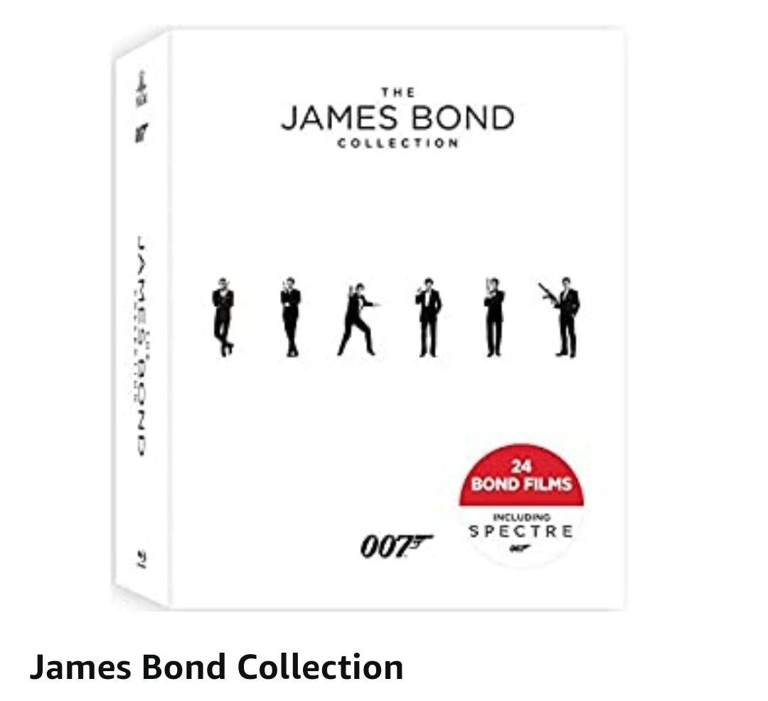 The James Bond Collection (Blu-ray), TV & Home Appliances, TV ...