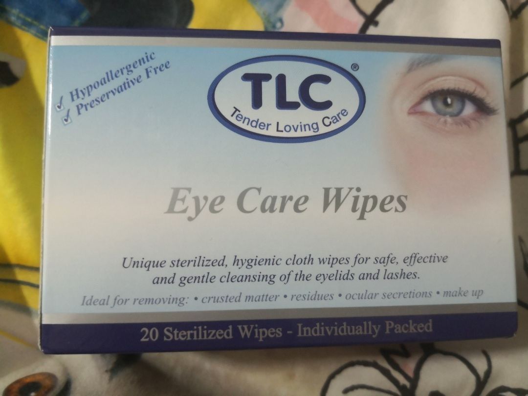 TLC Eye Care Wipes 20's, Beauty & Personal Care, Ear Care Products on ...
