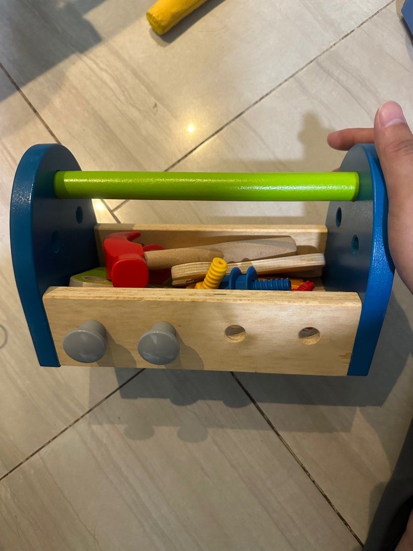 Tool box toy, Babies & Kids, Infant Playtime on Carousell