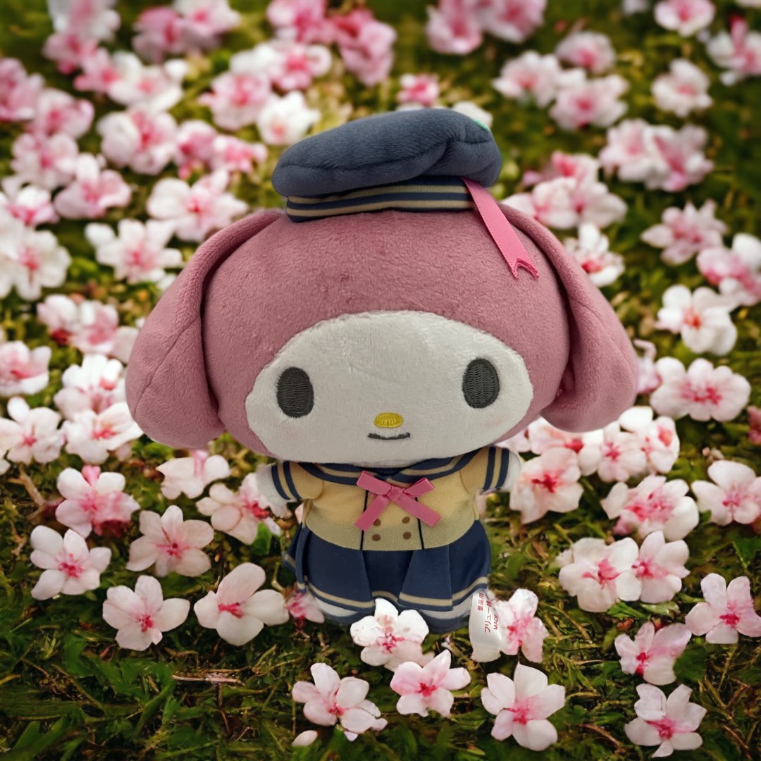 Toreba Melody soft toy plush 17cm school uniform plush graduation gift ...