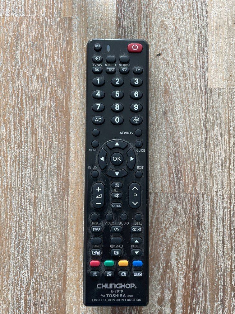 Toshiba Remote Control, TV & Home Appliances, TV & Entertainment, TV on ...
