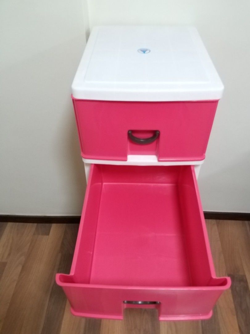 Toyogo 5 Tier Drawer Cabinet with Wheels, Furniture & Home Living ...