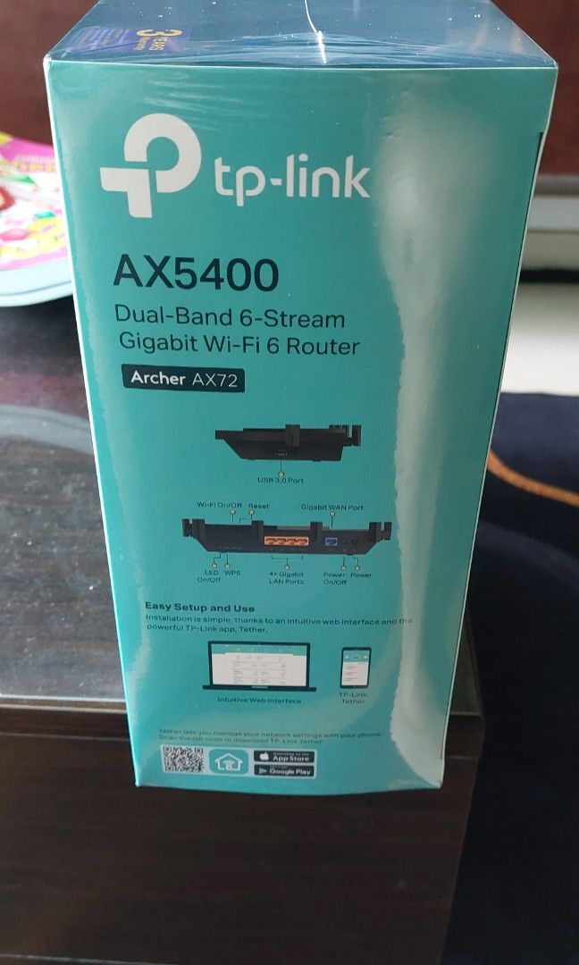 TP LINK AX 5400 Router, Computers & Tech, Parts & Accessories ...
