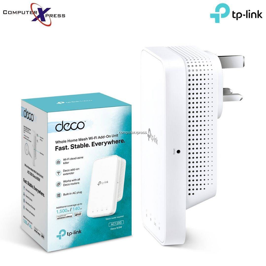 TP-Link - Deco M3W - AC1200 Whole Home Mesh Wi-Fi Add-On Unit ...