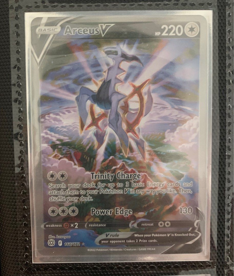 Trading Miraidon SAR and Arceus V AA, Hobbies & Toys, Toys & Games on ...