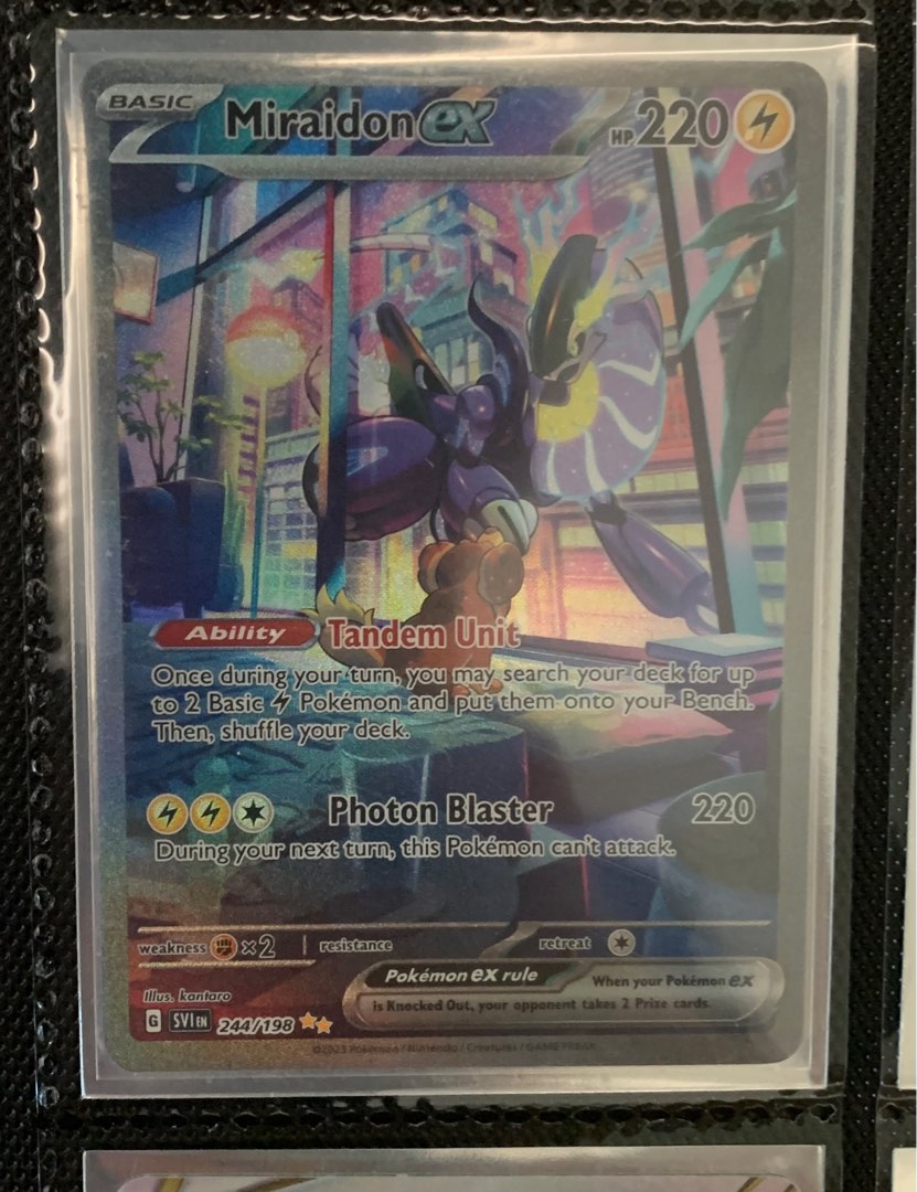 Trading Miraidon SAR and Arceus V AA, Hobbies & Toys, Toys & Games on ...