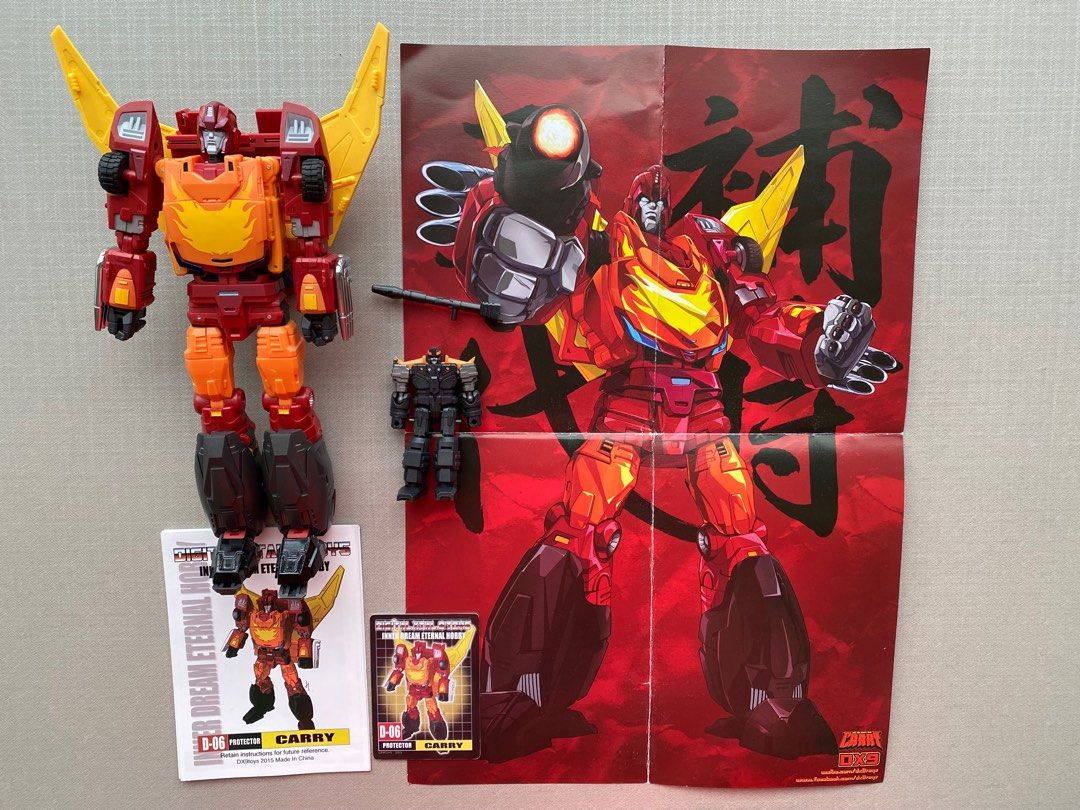 Transformers DX9 Carry Masterpiece Style Rodimus Prime, Hobbies & Toys ...
