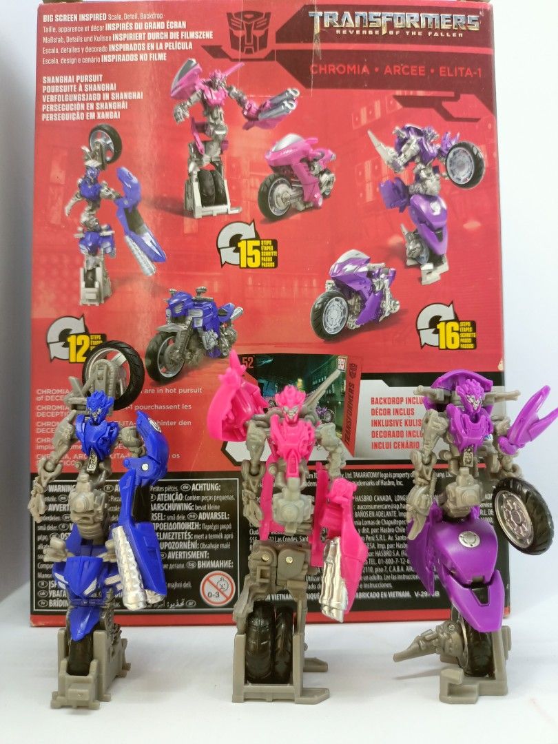 Transformers Studio Series Arcee Sisters, Hobbies & Toys, Toys & Games ...