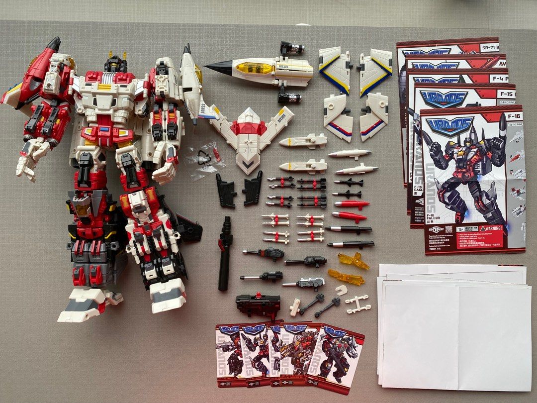 Transformers TFC Toys Uranos set (Aerialbots Superion), Hobbies & Toys ...