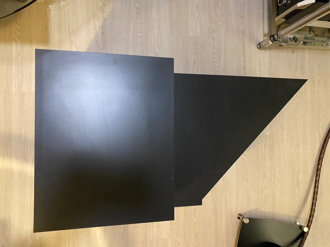 Trapezium side cabinet with 2 drawers, Furniture & Home Living ...