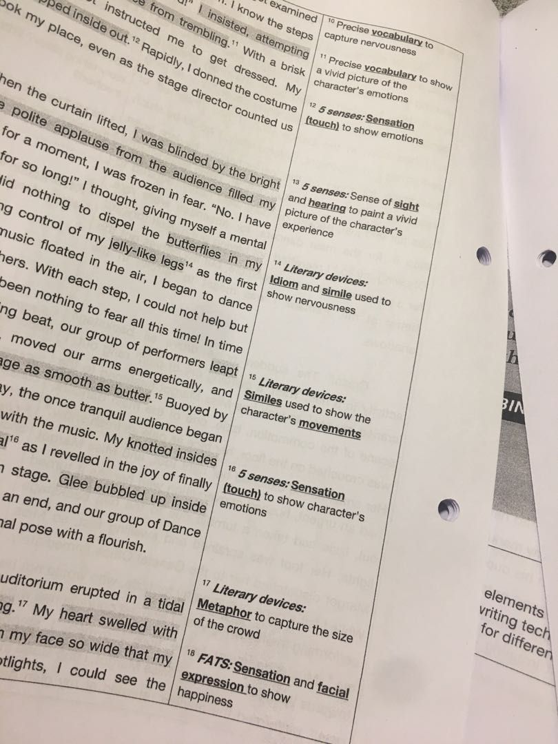 TWC PSLE preparatory composition Notes writing revision The write ...