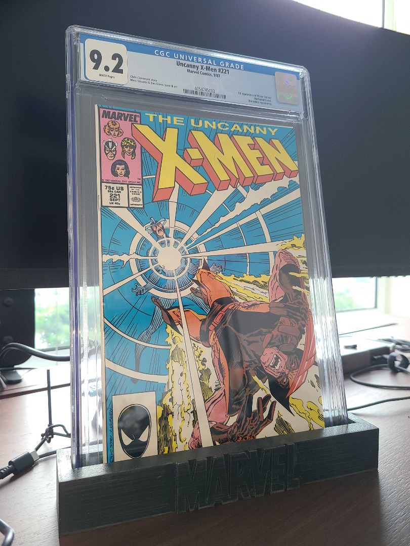 UNCANNY X-MEN #221 - CGC 9.2 NM- First appearance of Mister Sinister ...