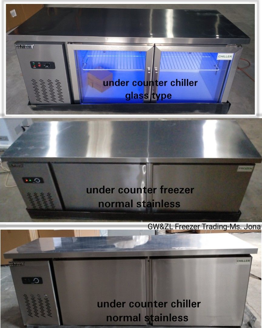 Under Counter Chiller Freezer Combination Under Counter Table Top ...