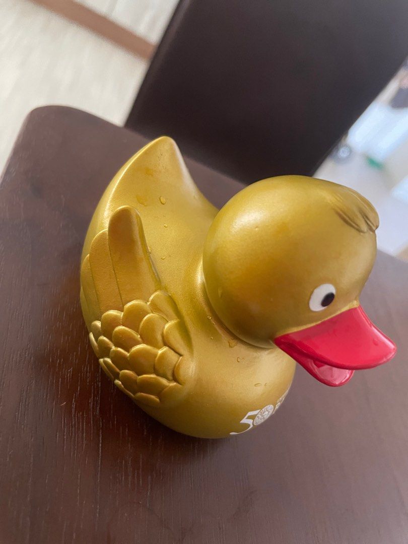 University of Bath - 50th Anniversary Gold rubber ducky, Hobbies & Toys ...