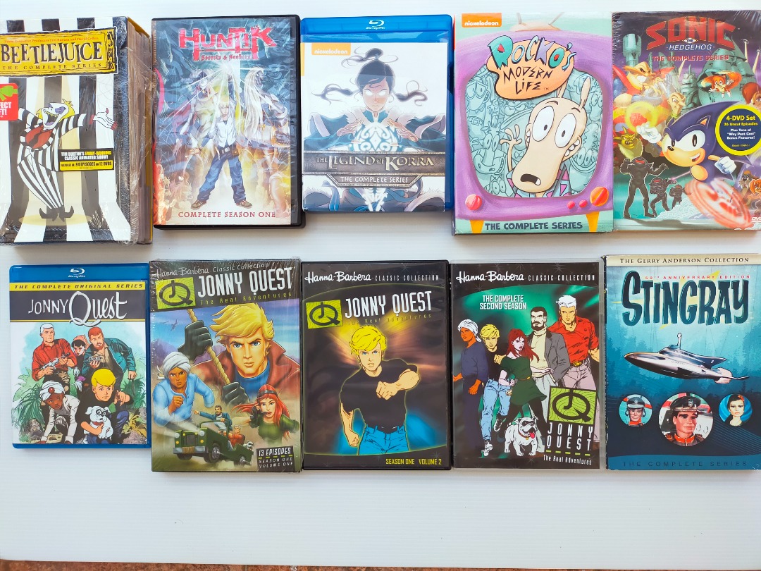 Various Cartoon DVD box sets, Hobbies & Toys, Music & Media, CDs & DVDs ...