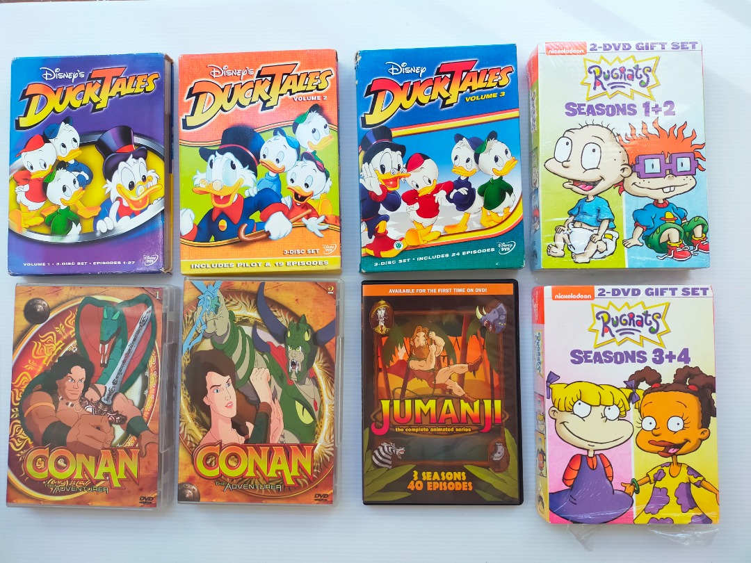 Various Cartoon DVD Box sets, Hobbies & Toys, Music & Media, CDs & DVDs ...