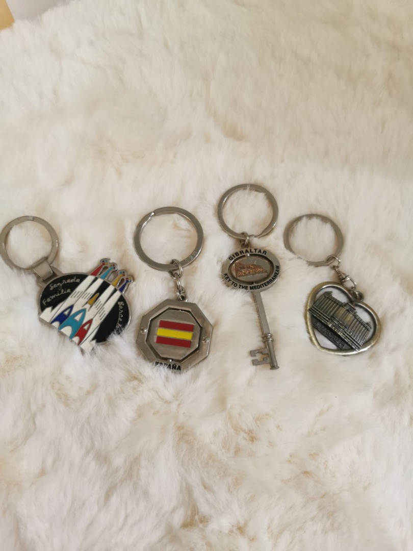 VINTAGE COUNTRIES KEYCHAIN (SOLD IN A SET), Hobbies & Toys, Memorabilia ...