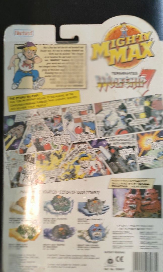 VINTAGE Mighty Maxx Card wolfship Back from the 80s and 90s, Hobbies ...