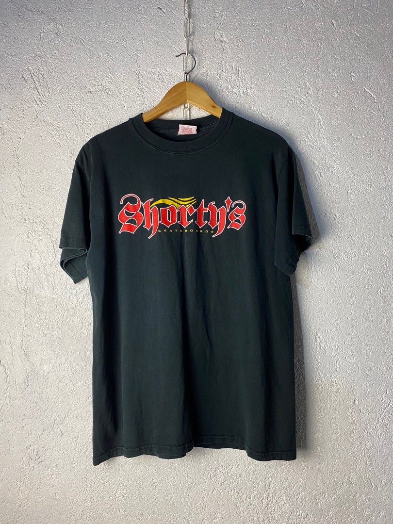 Vintage Shorty's Skateboards Shirt, Men's Fashion, Tops & Sets, Tshirts ...