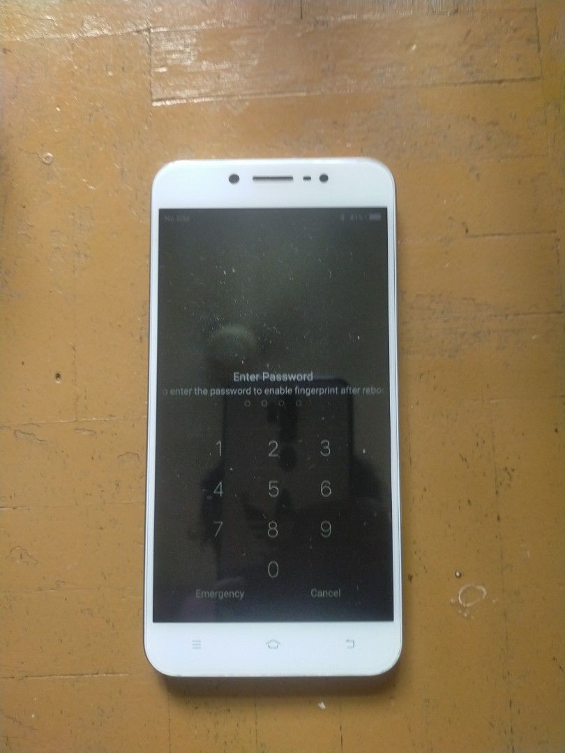 Vivo 1601 model for sale... Need to format back...got lock, Mobile ...