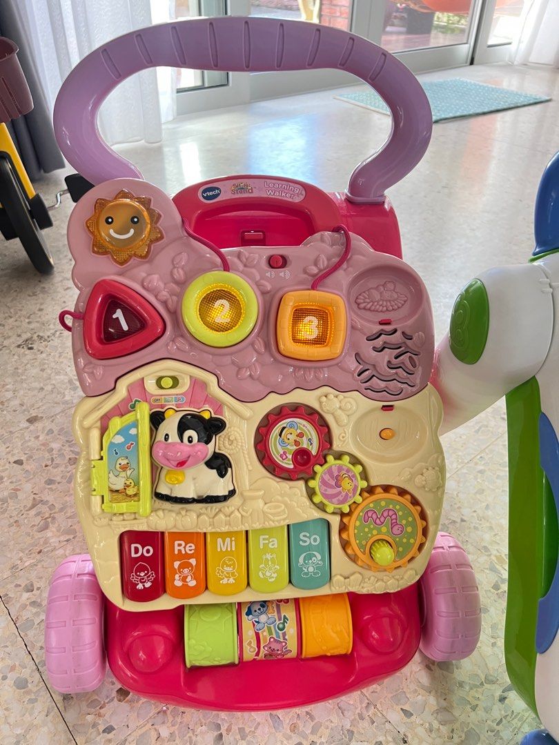 VTech & Leap Frog Baby Walker, Babies & Kids, Infant Playtime on Carousell