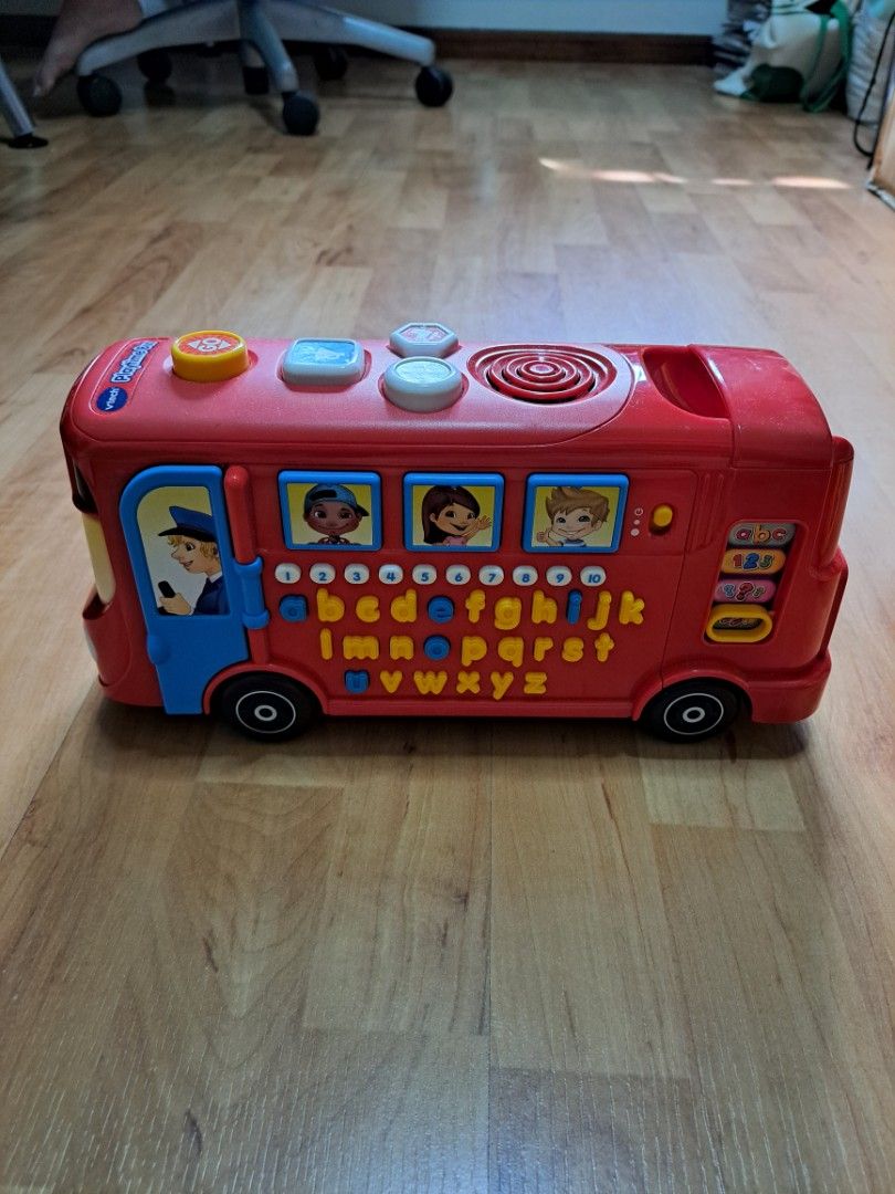 Vtech Alphabet Bus, Hobbies & Toys, Toys & Games on Carousell
