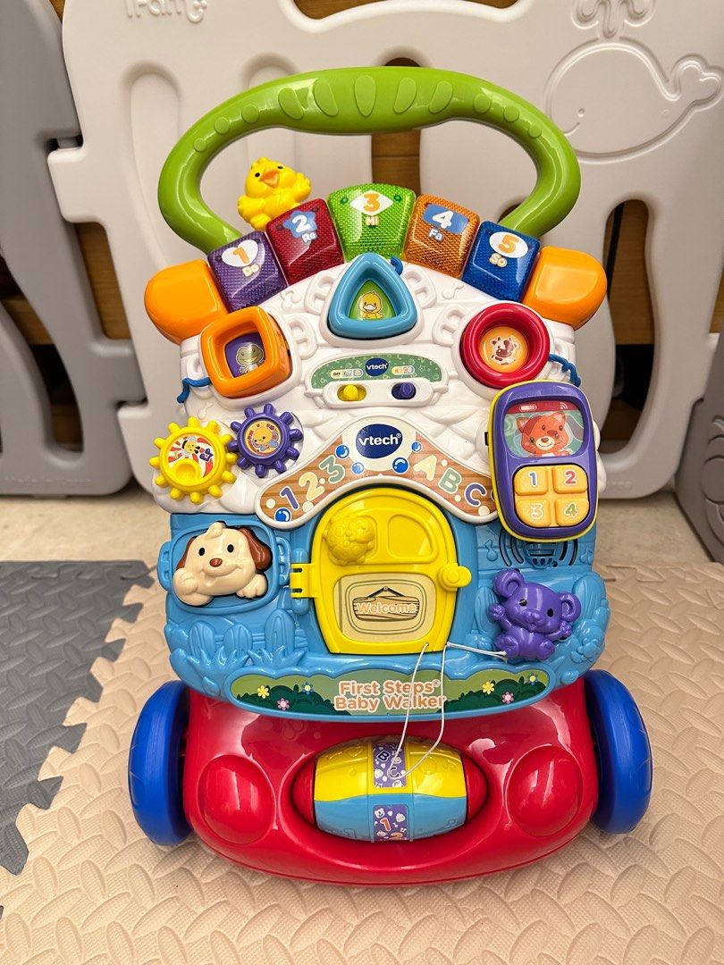 Vtech alphabets train and walker, Babies & Kids, Infant Playtime on ...